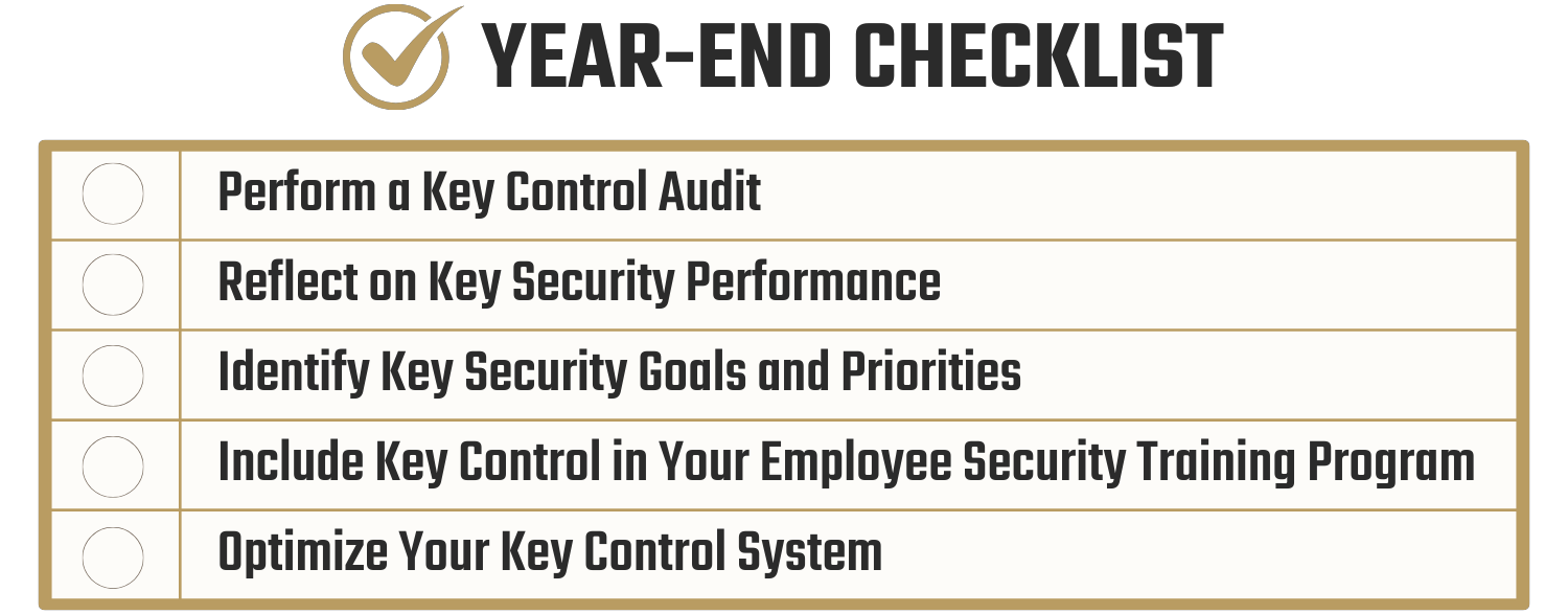Your Essential Guide to a Year-End Key Control Review